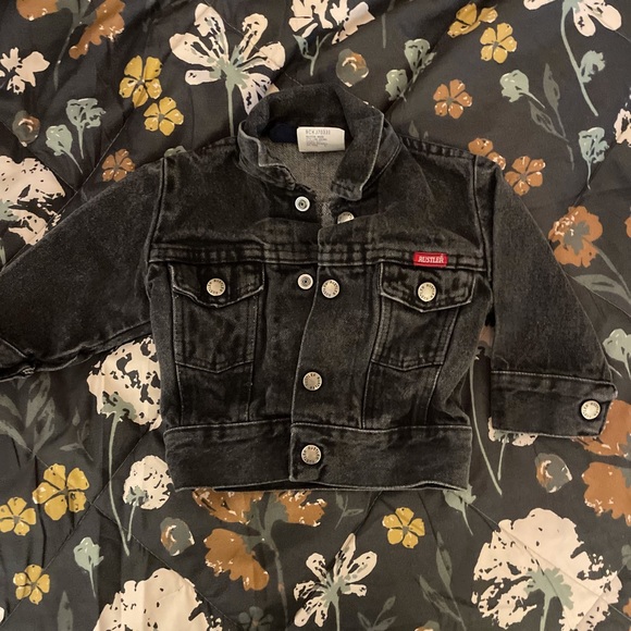 Rustler | Jackets & Coats | Rustler Black Jean Jacket Kids Size Small ...